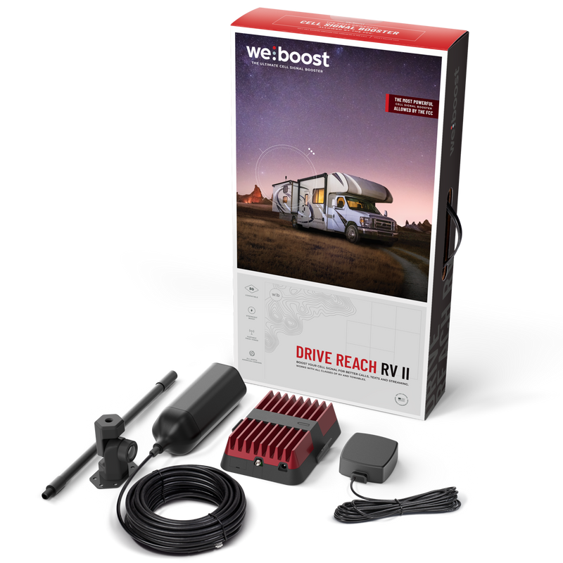 weBoost Drive Reach RV II Vehicle Signal Booster – RV & Motorhome Kit ...