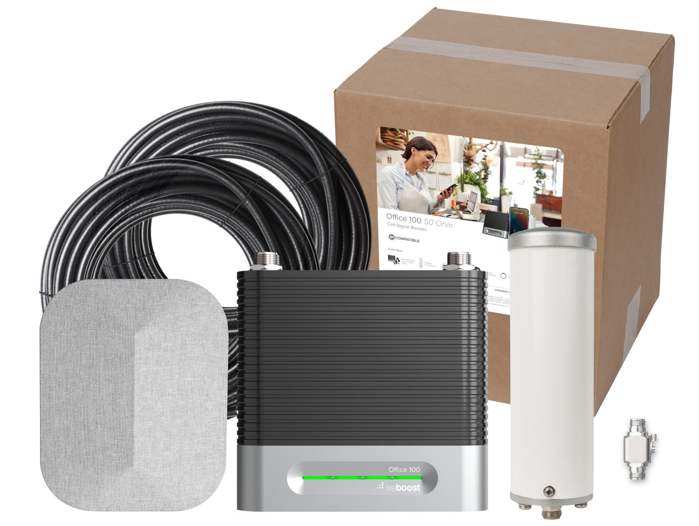 weBoost Office 100 - Exclusive Max Coverage Bundle – Wilson Signal Booster