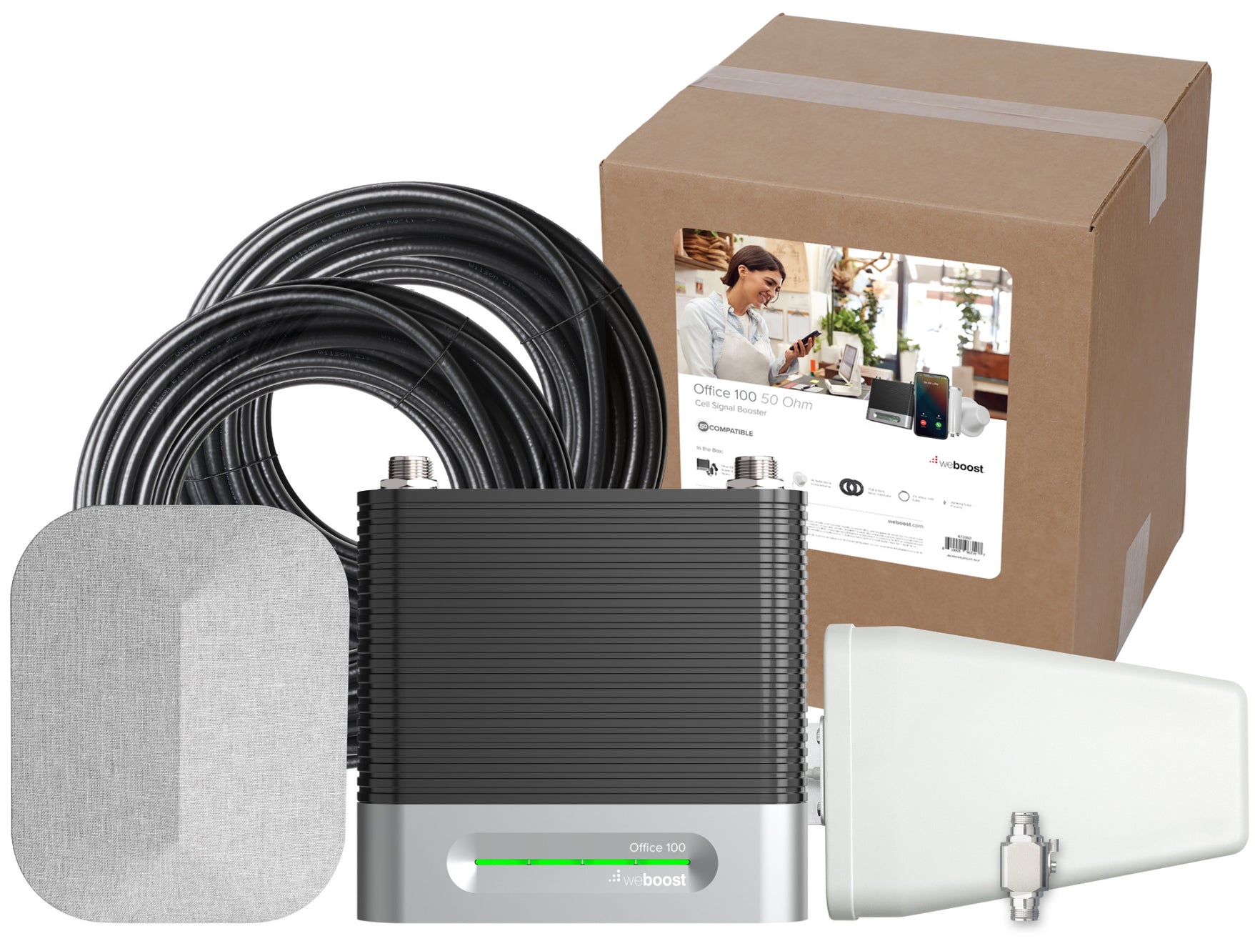weBoost Office 100 - Exclusive Max Coverage Bundle – Wilson Signal Booster