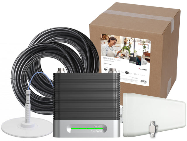 weBoost Office 100 - Exclusive Max Coverage Bundle – Wilson Signal Booster