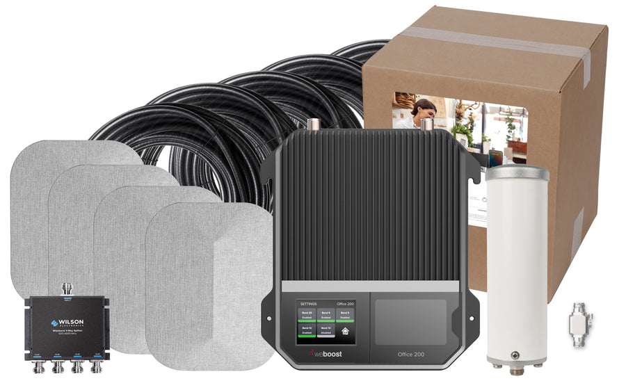 weBoost Office 200 - Exclusive Max Coverage Bundle – Wilson Signal Booster