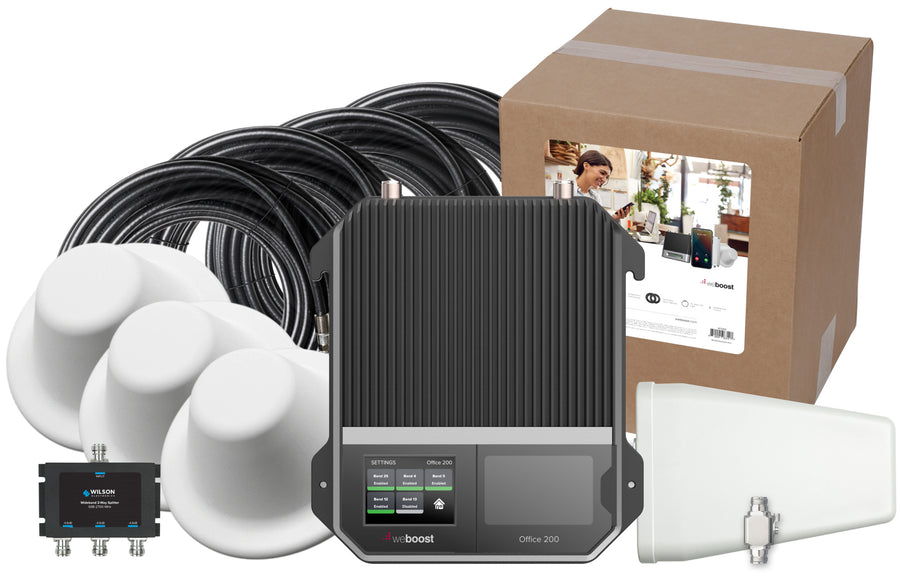 weBoost Office 200 - Exclusive Max Coverage Bundle – Wilson Signal Booster