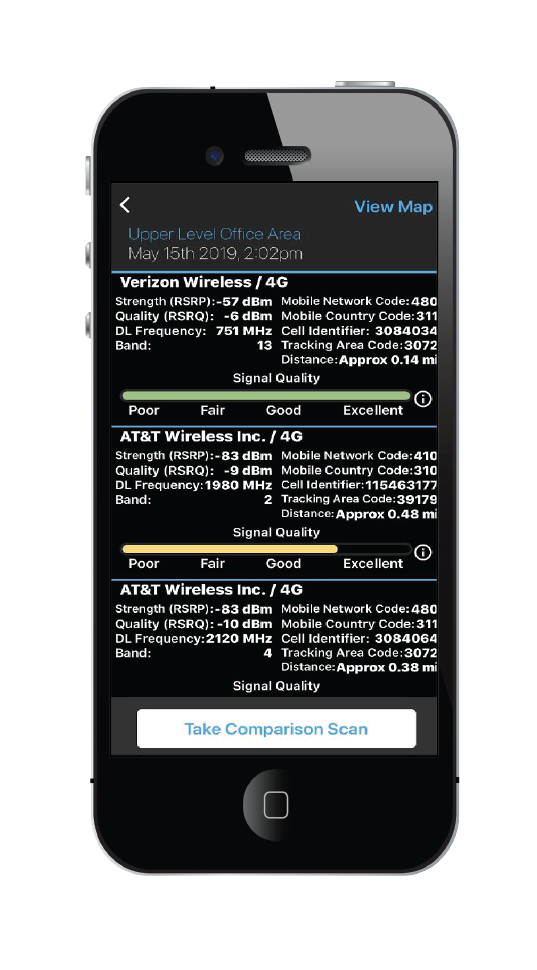 WilsonPro 5G Cellular Network Scanner with Hard Case | 910060 – Wilson ...