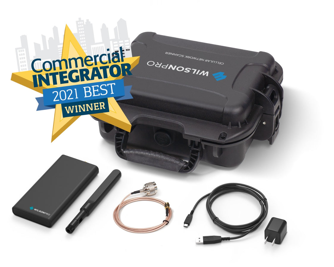 WilsonPro 5G Cellular Network Scanner with Hard Case | 910060 – Wilson ...