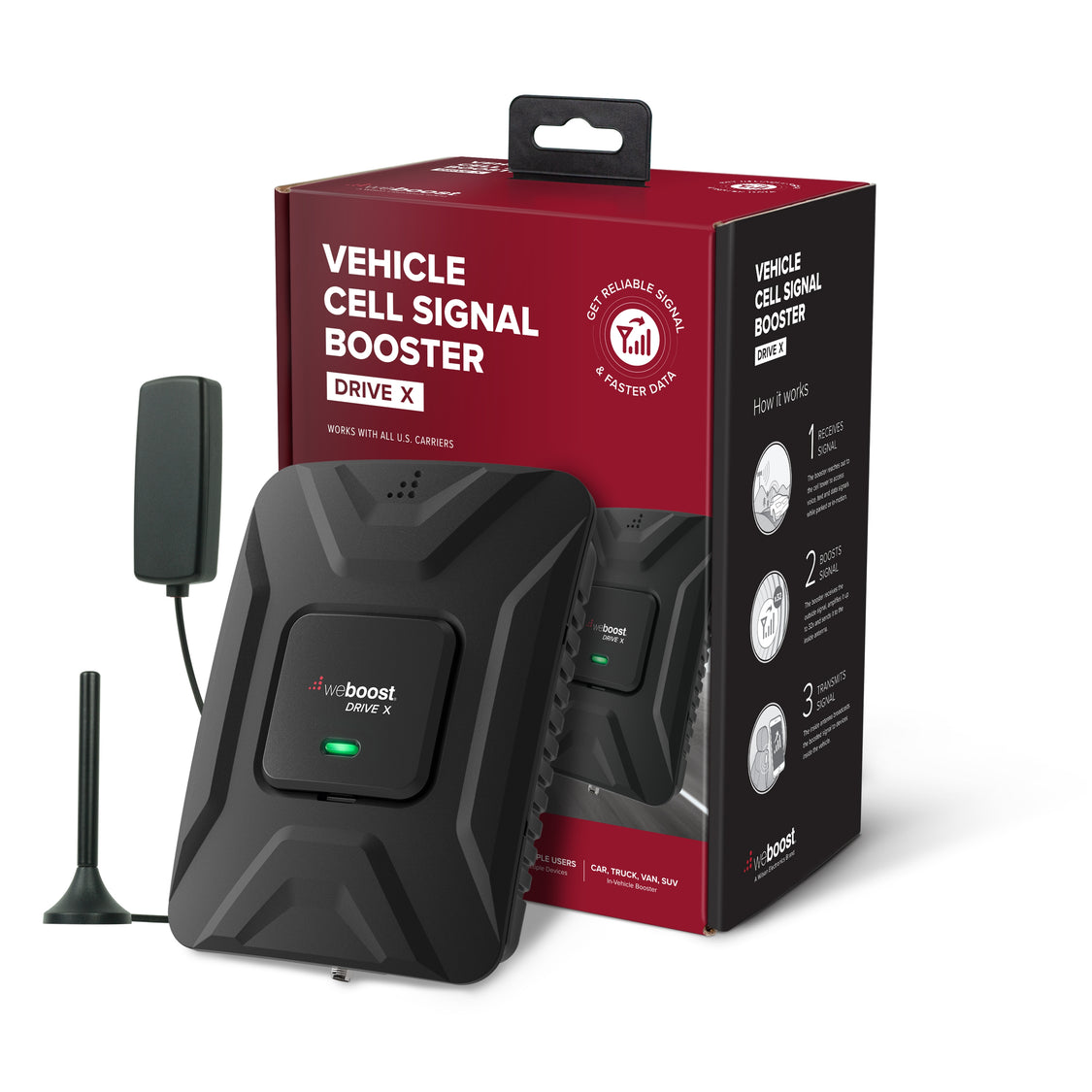 weBoost 475021 Drive X Vehicle Signal Booster – Wilson Signal Booster